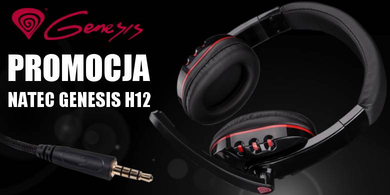 Promocja: Słuchawki Natec Genesis H12 za 39,90 zł! - Newsy - gamedot.pl