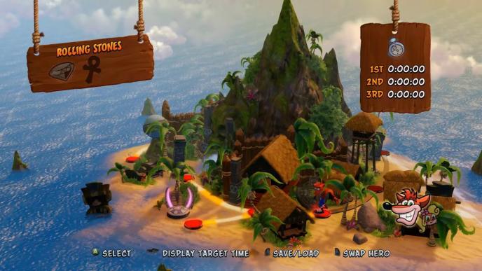 Wyciekły zdjęcia prezentujące menu Crash Bandicoot N-Sane Trilogy na ...